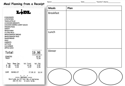 KS3 Food Homework Sheet - x9 Worksheets in Total | Teaching Resources