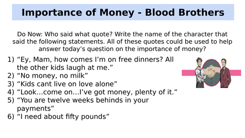 Blood Brothers AQA English Revision lessons | Teaching Resources