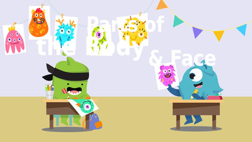 Body & Face Monster-themed Presentation | Teaching Resources