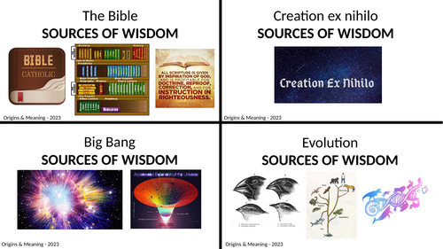EDUQAS ROUTE B GCSE - Revision Source of Wisdom Cards for Origins and ...