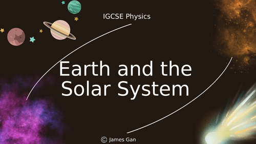 (Chapter 24/25) IGCSE Physics - Earth and The Solar System [2024-2026 ...