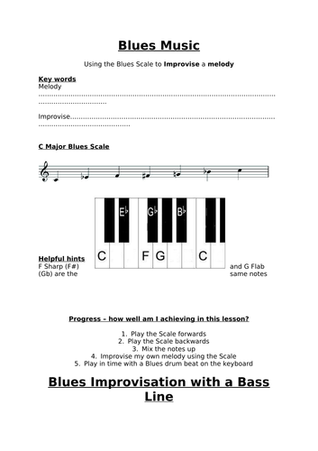 Blues Improvisation | Teaching Resources