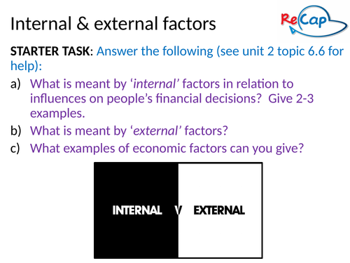 LIBF CeFS/DipFS - Economic Factors - Key Concept & NON-case Study Q ...