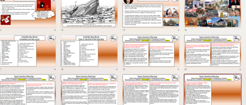 The Fall of the USSR / Soviet Union | Teaching Resources