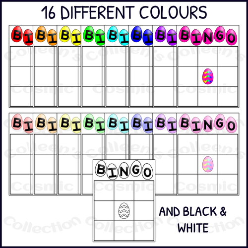 Easter Bingo Game Templates - Commercial and Personal Use - 2 ...