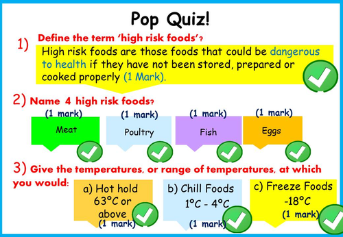 KS4 Revision Worksheet - Bacteria and Keeping Food Safe | Teaching ...
