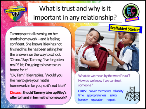 Trust PSHE | Teaching Resources