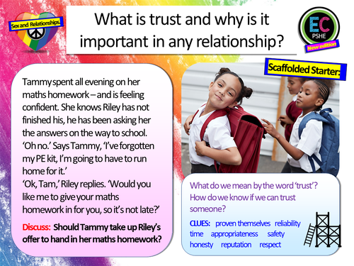 Trust PSHE | Teaching Resources