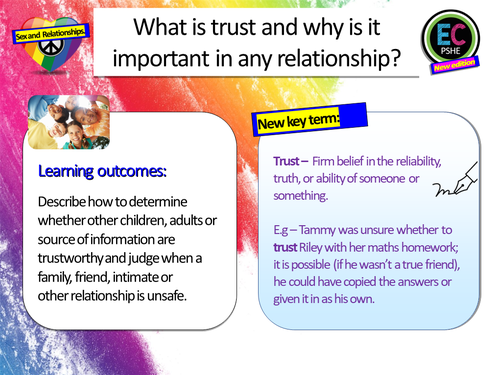 Trust PSHE | Teaching Resources