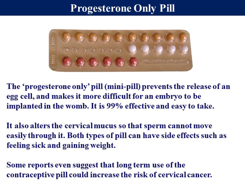 Bio5.4 Birth Control - Methods | Teaching Resources