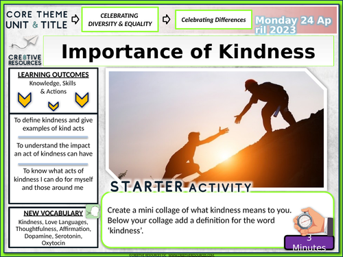 Importance of Kindness | Teaching Resources
