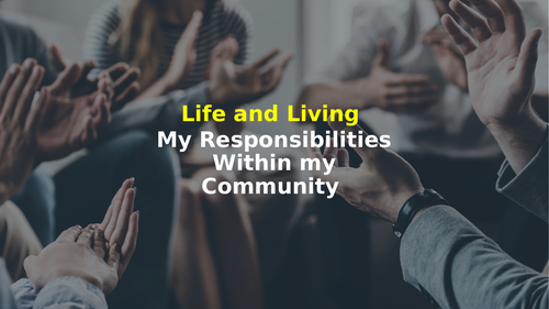 Life and Living - Community Responsibility - SEN | Teaching Resources