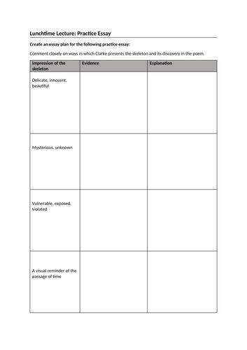 Lunchtime Lecture by Gillian Clarke | Teaching Resources