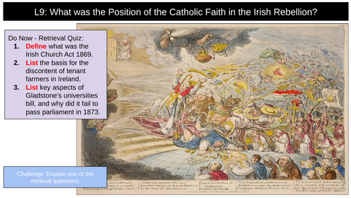 Catholic Faith Irish Rebellion | Teaching Resources