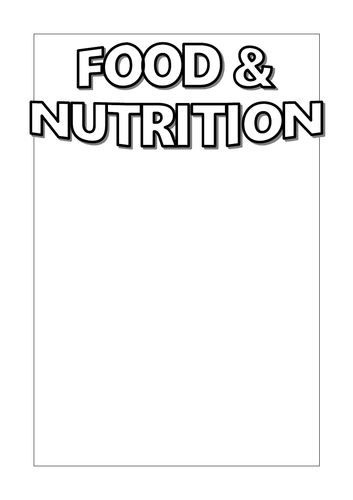 EAL Food & Nutrition bilingual files | Teaching Resources