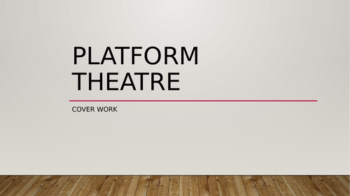 Drama Cover Lessons - Non-Specialist, Supply & Cover Staff Friendly ...