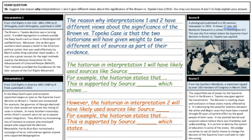 Civil Rights - Brown vs Topeka Case - GCSE History Edexcel - USA ...