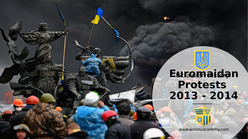 History of Ukraine - 10/10 - Euromaidan Protests 2013 | Teaching Resources