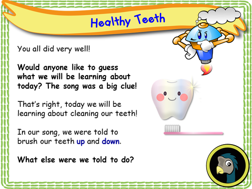 Healthy Teeth - EYFS PSHE | Teaching Resources