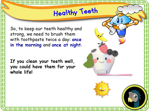 Healthy Teeth - EYFS PSHE | Teaching Resources