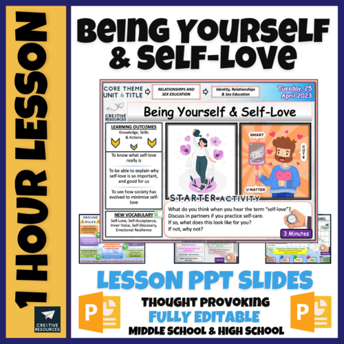 Being Yourself & Self-Love PSHE | Teaching Resources