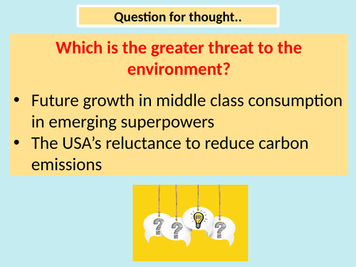 Edexcel A-Level Geography Topic 7 Superpowers Full Unit | Teaching ...