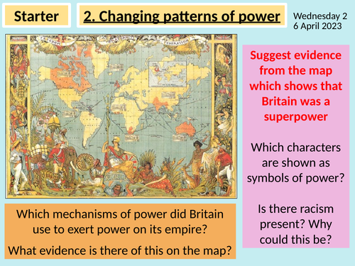 Edexcel A-Level Geography Topic 7 Superpowers Full Unit | Teaching Resources