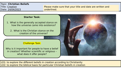 Christian Beliefs and Practices PowerPoint Lessons | Teaching Resources
