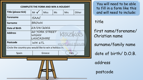 English Functional Skills - Entry Level 2 - Writing | Teaching Resources