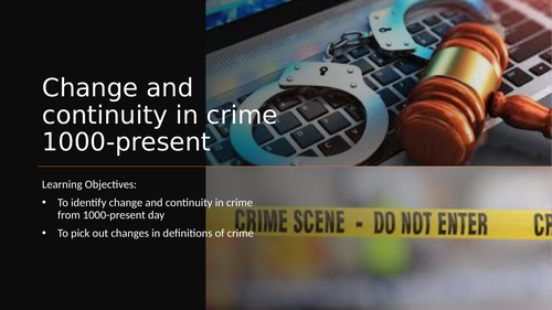 GCSE History Crime and Punishment revision takeaway set | Teaching ...