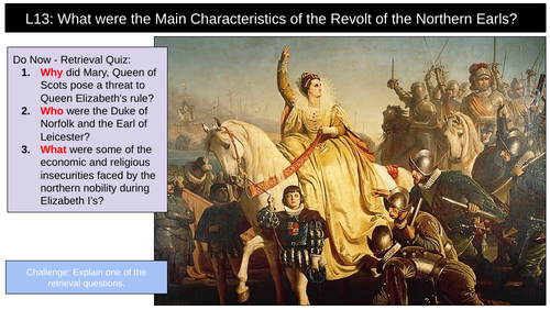Northern Earl Revolt | Teaching Resources