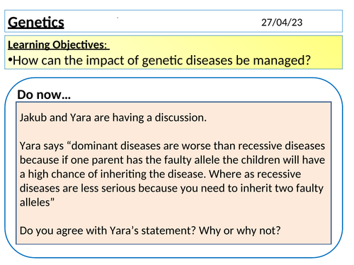 AQA B6 Inheritance, variation and evolution | Teaching Resources AQA B6 Inheritance, variation and evolution | Teaching Resources