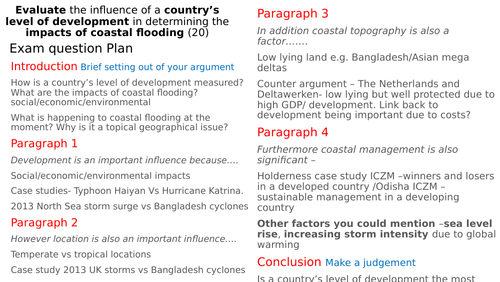 Edexcel A level Geography -Coastal Landscapes & Tectonics Complete ...