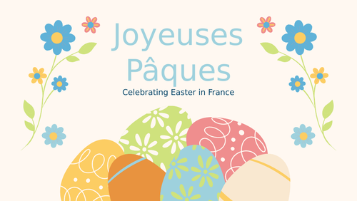 Easter in France | Teaching Resources