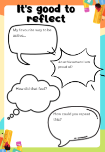 Reflection/Mental health/Wellbeing: FULL YEAR OF REFLECTION ACTIVITIES ...