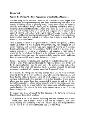 Dystopia Creative Reading and Writing Unit | Teaching Resources