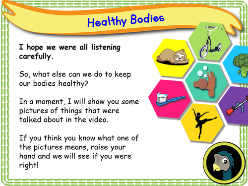Healthy Bodies and Exercise - EYFS PSHE | Teaching Resources