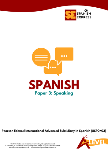 Pearson Edexcel International Advanced Subsidiary in Spanish - Paper 3 ...