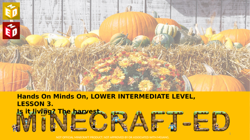 The harvest bundle PPT lesson 7-9 years with Homework & Preview ...