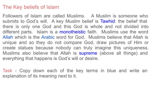 Introduction to Islam and Muhammad | Teaching Resources