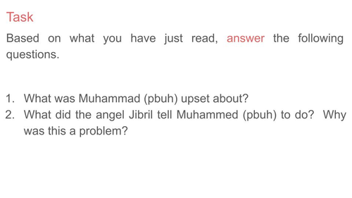 Introduction to Islam and Muhammad | Teaching Resources