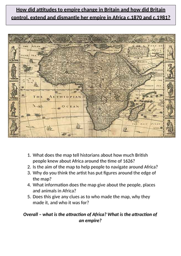 EDEXCEL - Colonisation and Decolonisation in Africa 1870-1981 ...