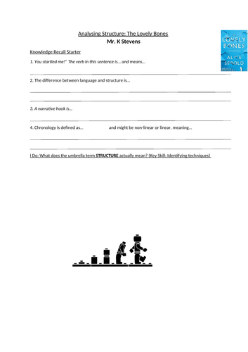 Analysing Structure Opening And Ending Teaching Resources