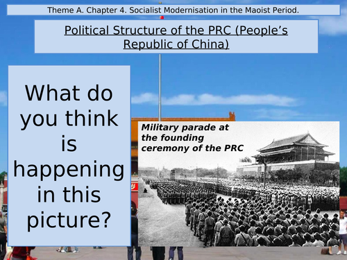 Chinese History - Mao and Deng Xiaoping | Teaching Resources