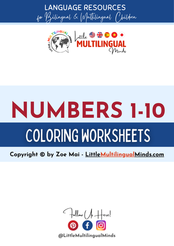 Halloween Math Worksheets: Halloween Numbers 1-10 Coloring and Counting ...