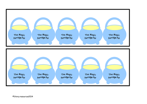 The magic porridge pot TRADITIONAL TALES EYFS KS1 | Teaching Resources