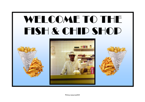 Fish and Chip Shop Role Play set | Teaching Resources