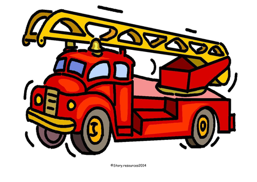 5 LITTLE FIREMEN NUMBER RHYME MATHS PEOPLE WHO HELP | Teaching Resources
