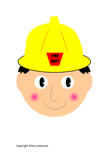 5 LITTLE FIREMEN NUMBER RHYME MATHS PEOPLE WHO HELP | Teaching Resources