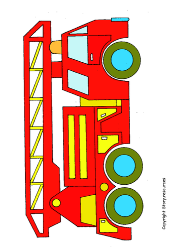 5 LITTLE FIREMEN NUMBER RHYME MATHS PEOPLE WHO HELP | Teaching Resources